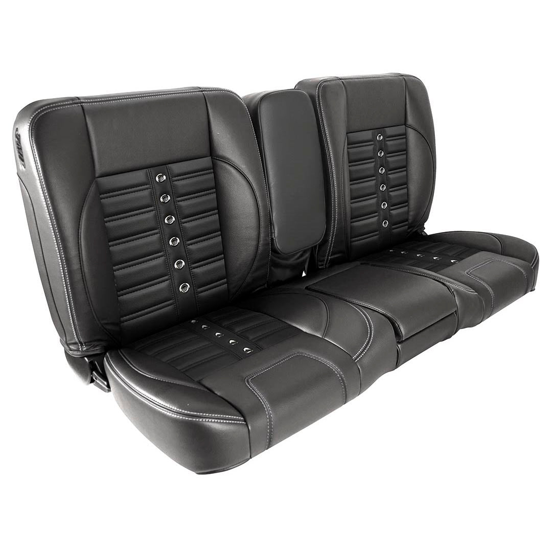 Pro-Series Universal Sport-X 55" Deluxe Bench Seat Black Stitch Steel ...