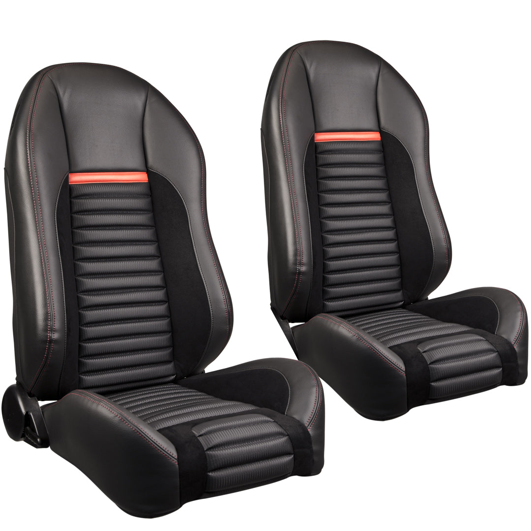 Pro-Series Sport-R Mach 1 High Back Seats - 1969-70 Mustang – TMI ...