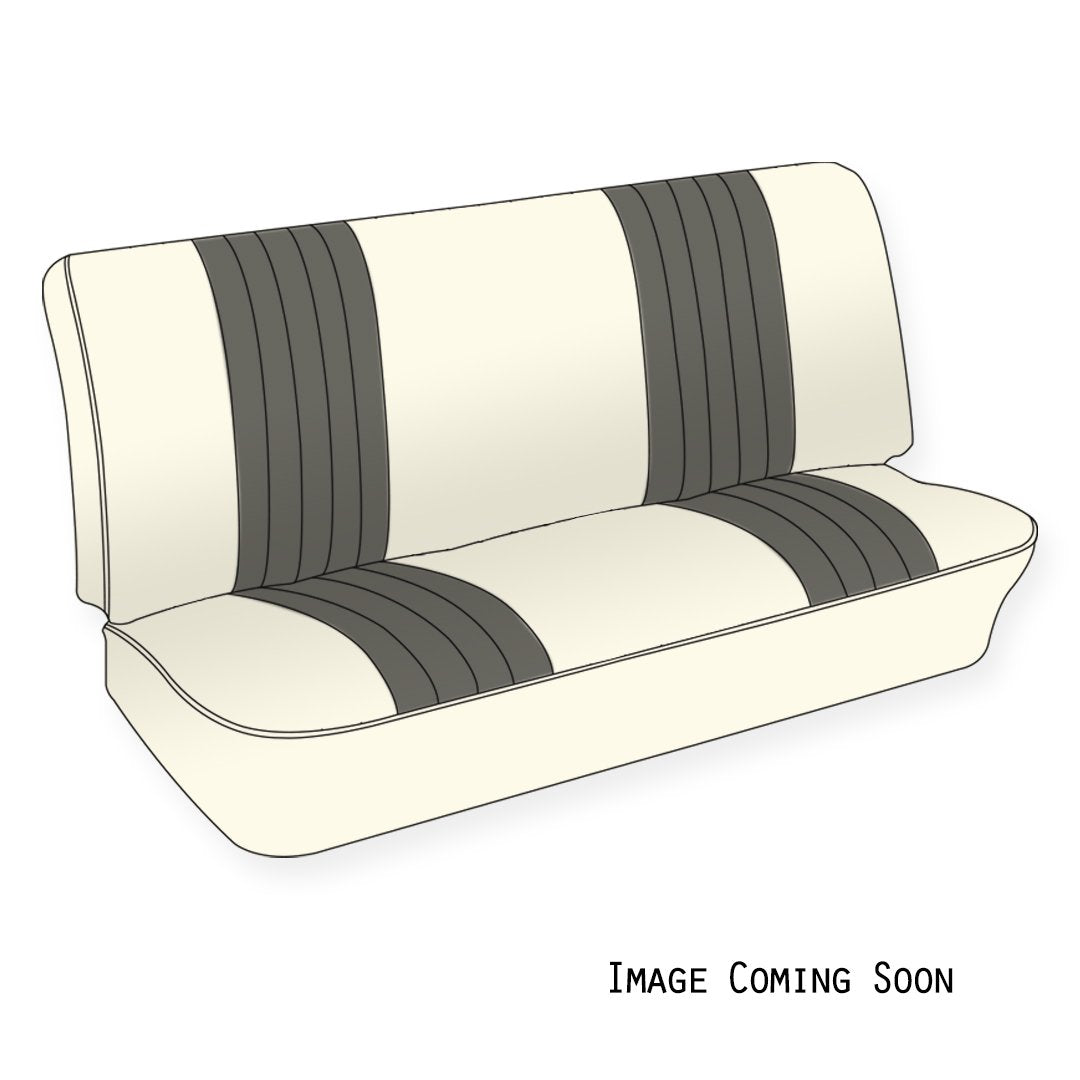 12" Insert Seat Upholstery, (Rear Only) 1954-64 VW Bug Convertible wit ...